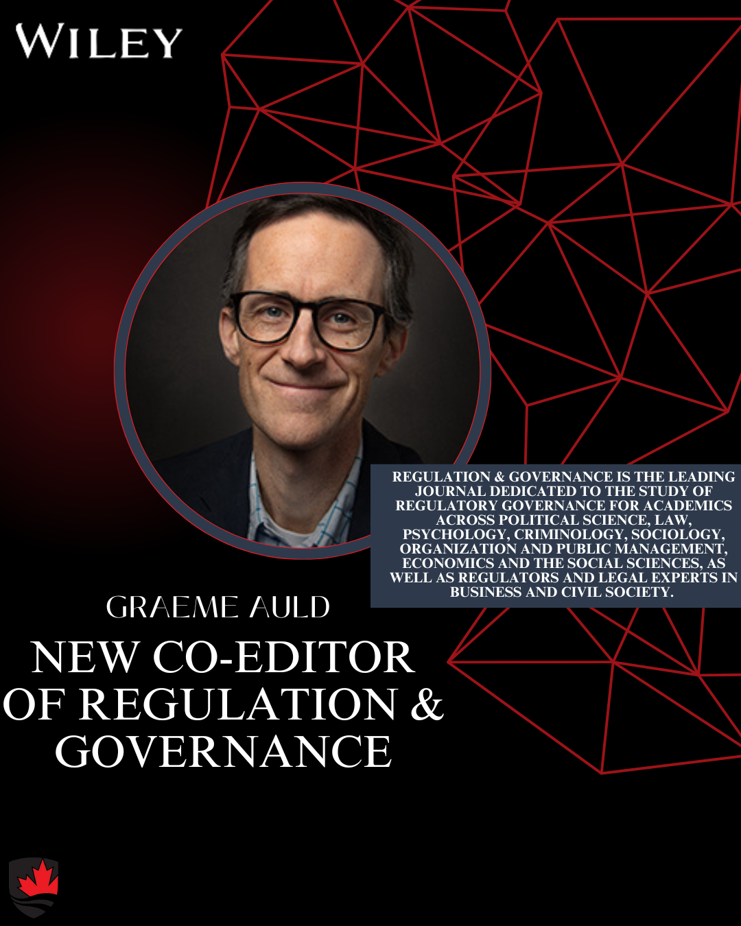SPPA's Graeme Auld New Co-Editor Of Regulation & Governance - School of ...