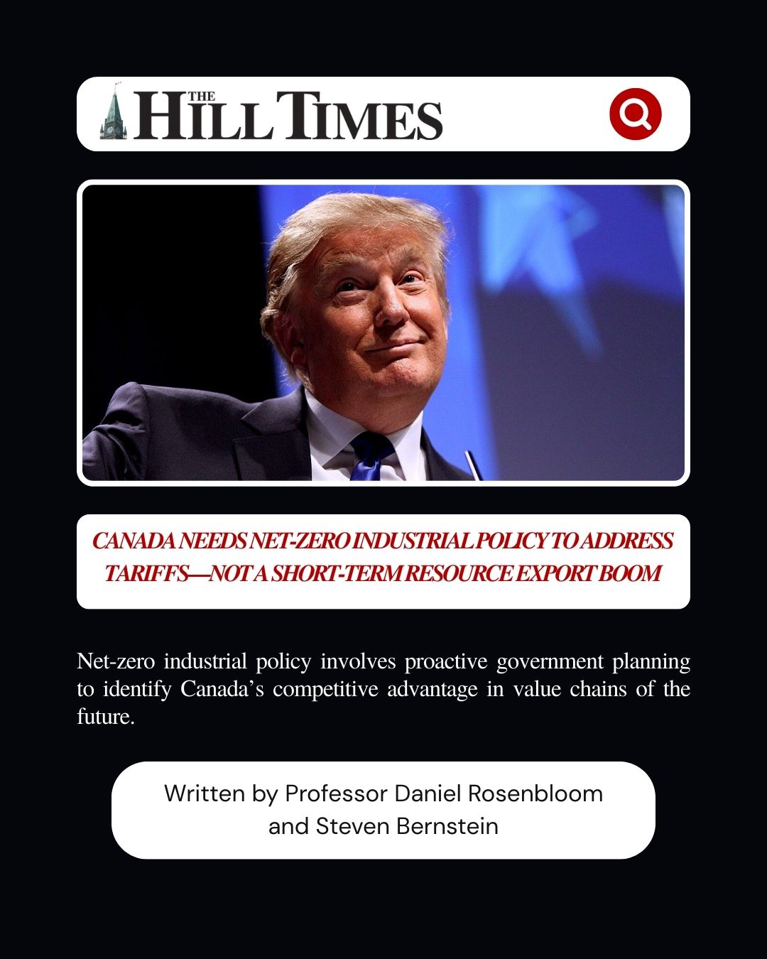 SPPA Professor Daniel Rosenbloom is in the news! - School of Public Policy & Administration