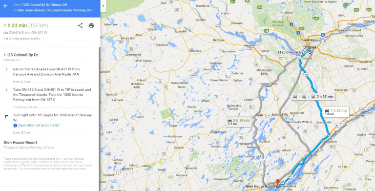 Highway Map - Spring Conference