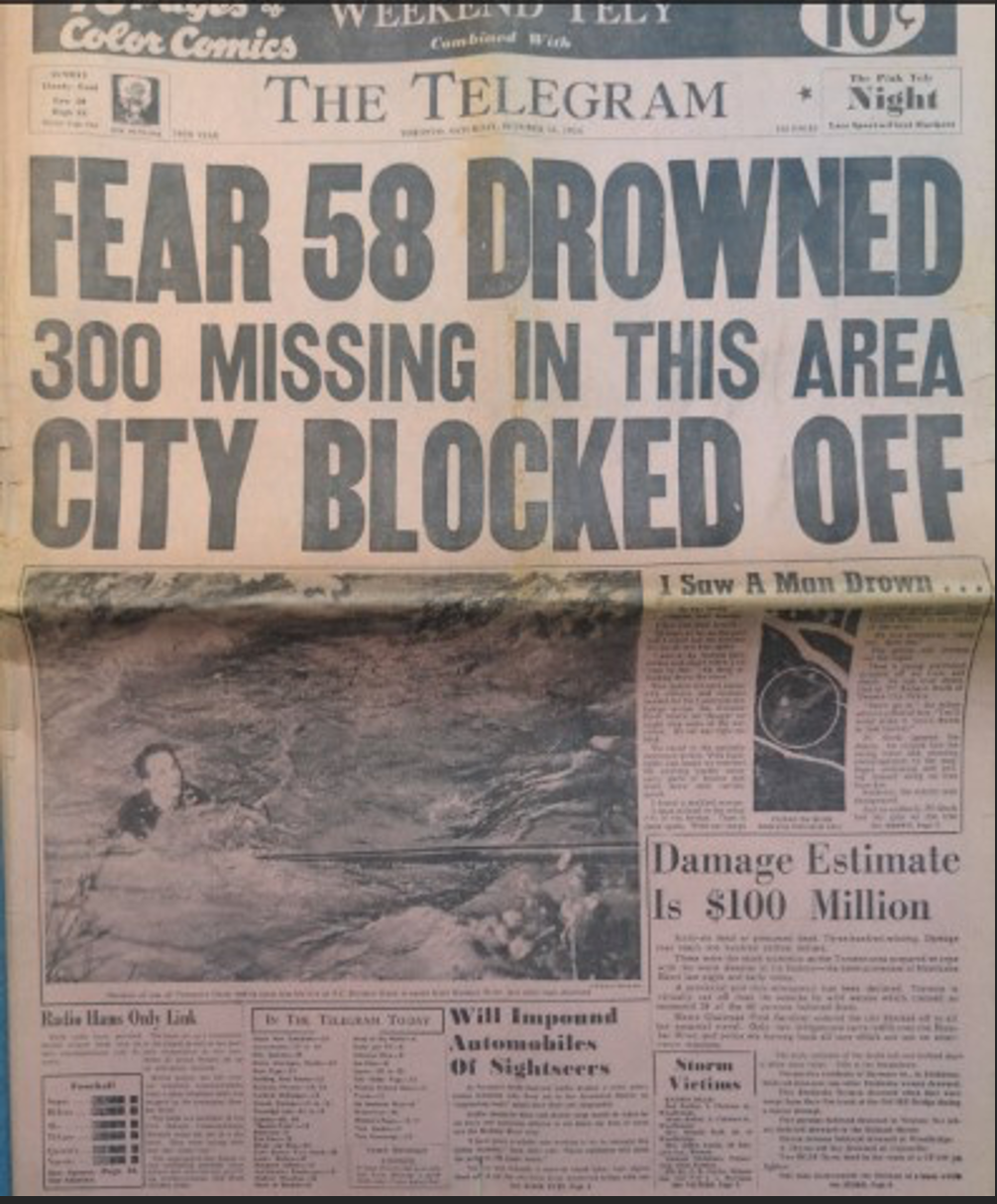 Hurricane Hazel’s Best Dressed: Reading between the headlines in the ...