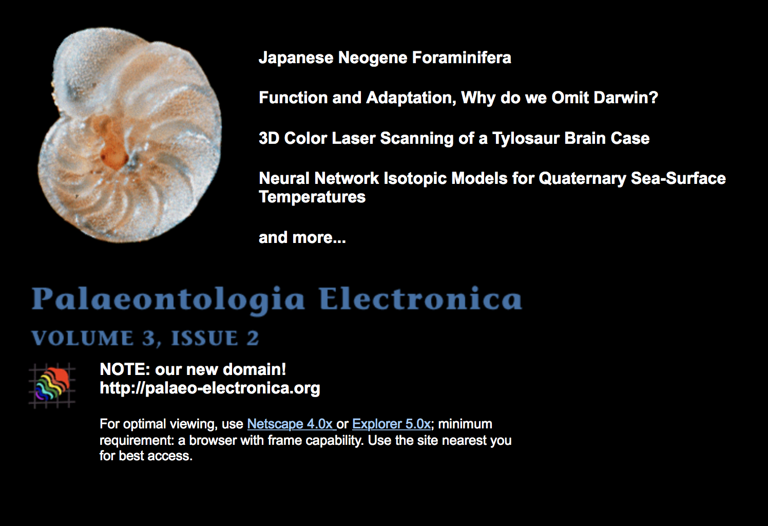 Patterson Lab Publications 1999-2001 - Professor Tim Patterson, Ph.D