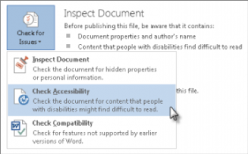 Creating accessible PowerPoint documents - PC users - Teaching Resources