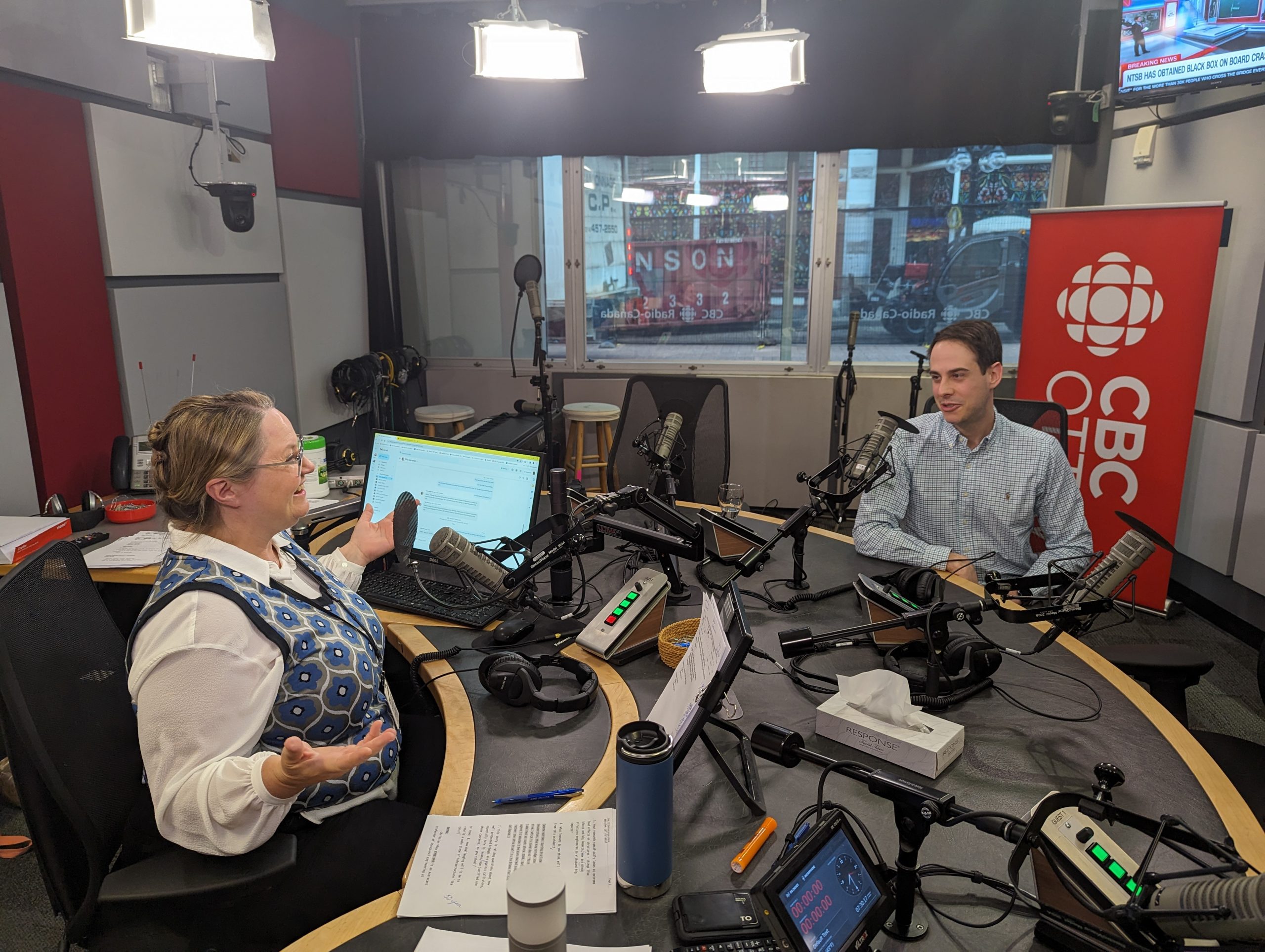 Interview with CBC Radio - Dr. Christian Viau Research Group