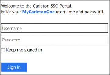 Signing in to Zoom at Carleton with Single Sign On (SSO) - Zoom At Carleton